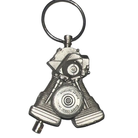Accessories | Rareharley Davidsonclassic Engine Keychain Fob | Poshmark